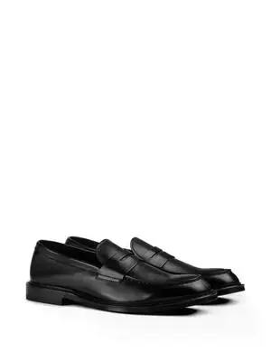 DOUCAL'S Leather Penny Loafers