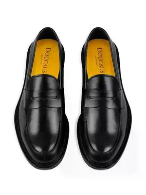 DOUCAL'S Leather Penny Loafers