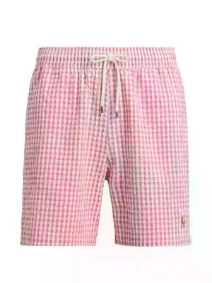 Polo Ralph Lauren Gingham-pattern Swim Short