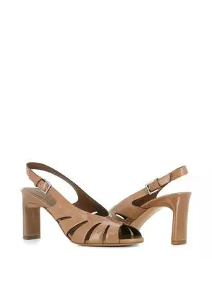 DEL CARLO Peep-toe Heeled Sandals