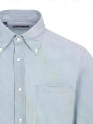 Ralph Lauren Purple Label Button-down Denim Shirt