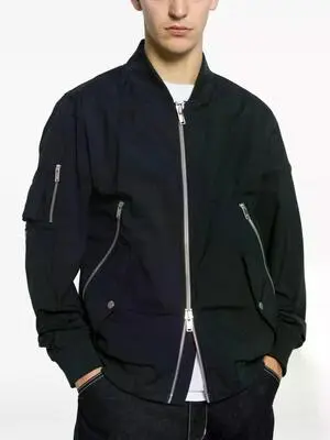 Moose Knuckles Zip-pocket Bomber Jacket