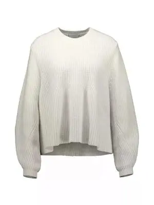 ALLUDE Knitted Crewneck Sweater