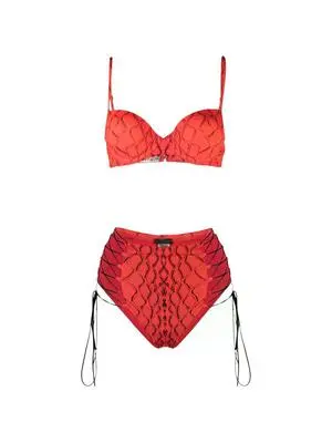 NOIRE SWIMWEAR Push-up Bikini - Red