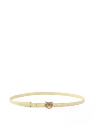 Pinko Love Birds Buckled Belt Yellow