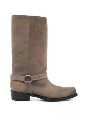 GOLDEN GOOSE Biker Suede Boots