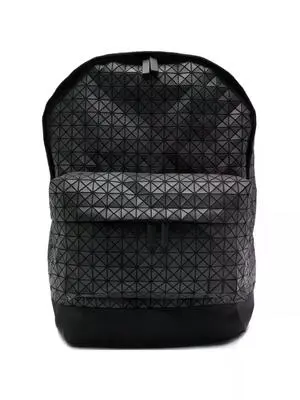 Issey Miyake Geometric-pattern Backpack - Black