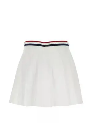 Brunello Cucinelli Striped-trim A-line Mini Skirt