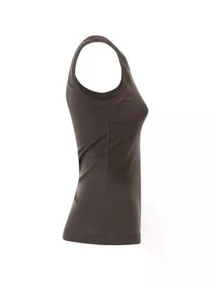 Brunello Cucinelli Ribbed Open-shoulder Top