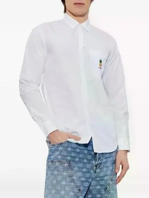 Dsquared2 Pocket Pineapple-embroidery Shirt