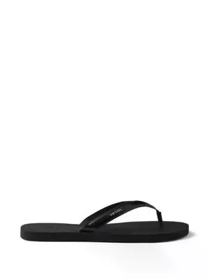 Prada Logo-embossed Leather Flip-flop Sandals