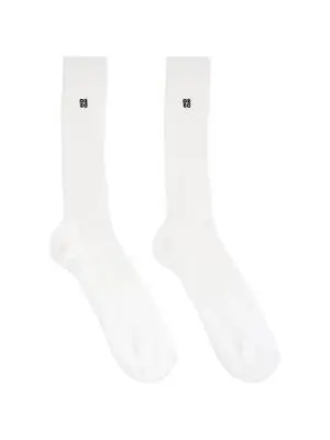 Dsquared2 Logo Socks - White