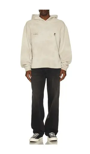 STAMPD Transit Tie Dye Cropped Hoodie - Sage
