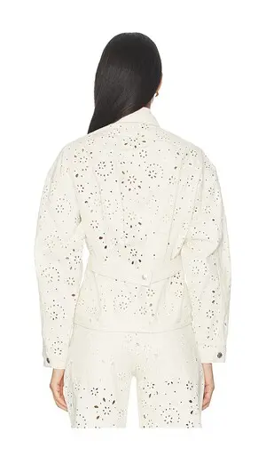 Steve Madden Henrietta Eyelet Denim Jacket