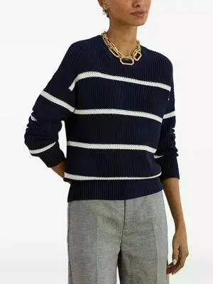 Ralph Lauren Striped Knit Sweater