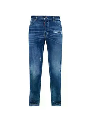 Dsquared2 Contrast Stitching Jeans For Men