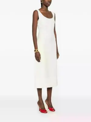 Jacquemus Square Neck Midi Dress