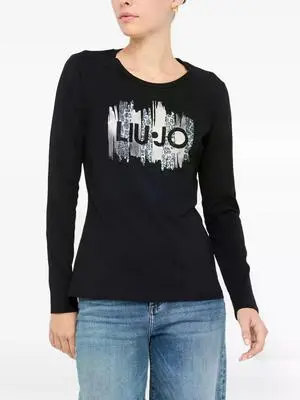 Liu Jo Long-sleeve Logo T-shirt