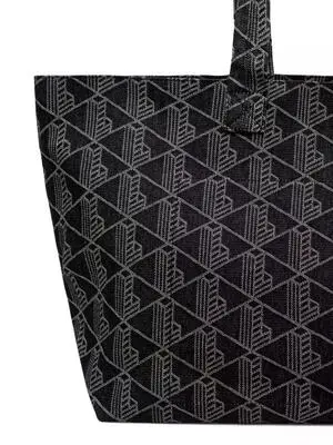Lacoste Jacquard Logo Tote