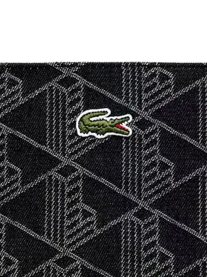 Lacoste Jacquard Logo Tote