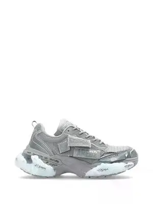 Dsquared2 Faster Mesh-panelled Sneakers - Grey