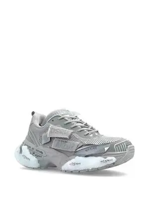 Dsquared2 Faster Mesh-panelled Sneakers - Grey