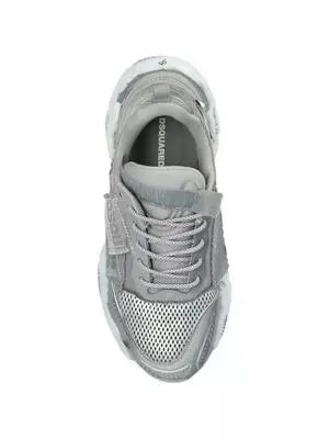 Dsquared2 Faster Mesh-panelled Sneakers - Grey