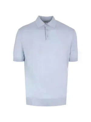 Agnona Short Sleeve Polos For Men
