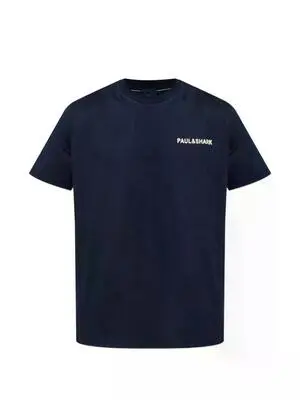 Paul & Shark Logo-detail T-shirt - Blue