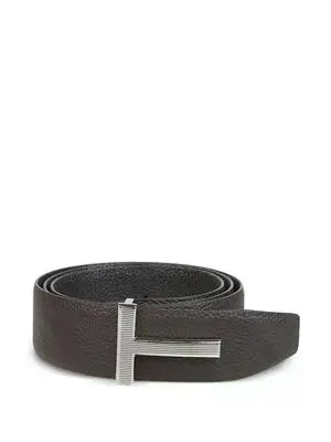 TOM FORD Ridge Buckle T Belt
