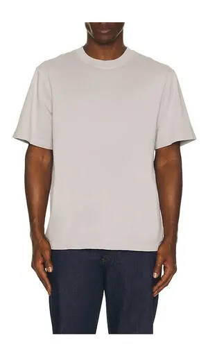 AGOLDE Asha Mock Neck Tee In . Also - Grey