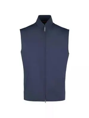 TOD'S Zip-fastening Vest - Blue
