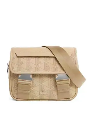 Lacoste Embossed Messenger Bag