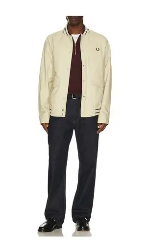 Fred Perry Bomber Jacket - Cream
