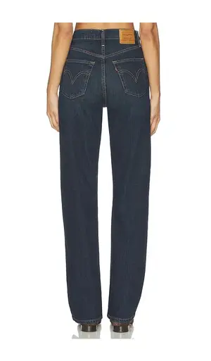 LEVI'S Ribcage Full Length Straight Leg Jeans