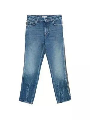 Rabanne Zip-detail Cropped Jeans