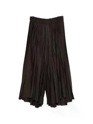 Dusan Pleated Cropped Trousers
