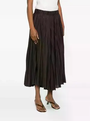 Dusan Pleated Cropped Trousers
