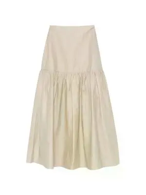 RUOHAN Sedge Aira Ruffled Maxi Skirt