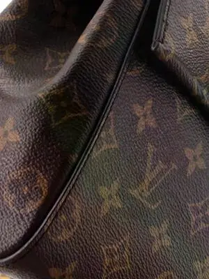 LOUIS VUITTON Cluny Top Handle Bag Monogram Canvas Bb - Brown
