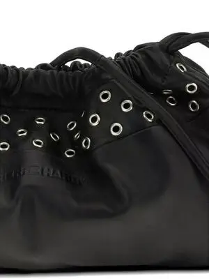 Pierre Hardy Double Clutch With Eyelets - Black