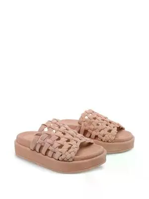 PALOMA BARCELO Braided Open Toe Sandals