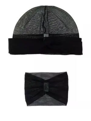 Saint Laurent Hosiery Beanie Set