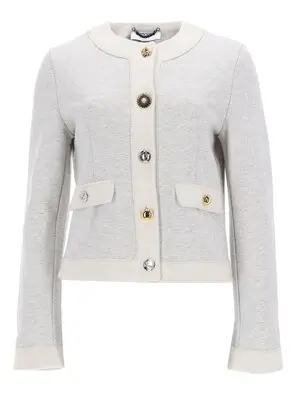Moschino Buttoned Cardigan - Grey