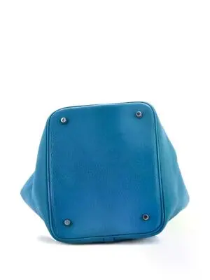 Hermès Picotin Lock Mm Bucket Bag - Blue