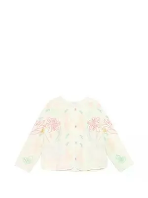 FORTE_FORTE Floral-embroidered Jacket