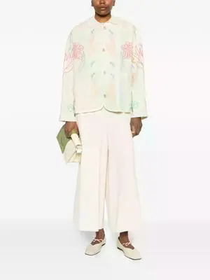 FORTE_FORTE Floral-embroidered Jacket