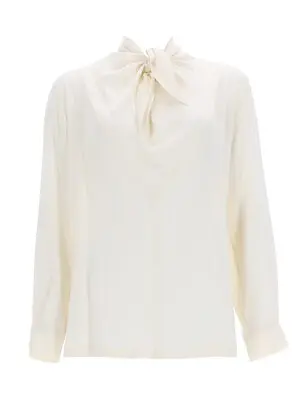 Max Mara Silk Charmeuse Blouse