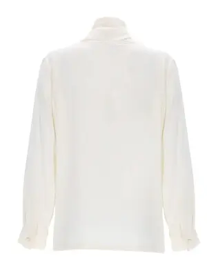 Max Mara Silk Charmeuse Blouse