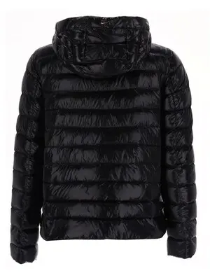 Herno Down Jacket With Hood - Black